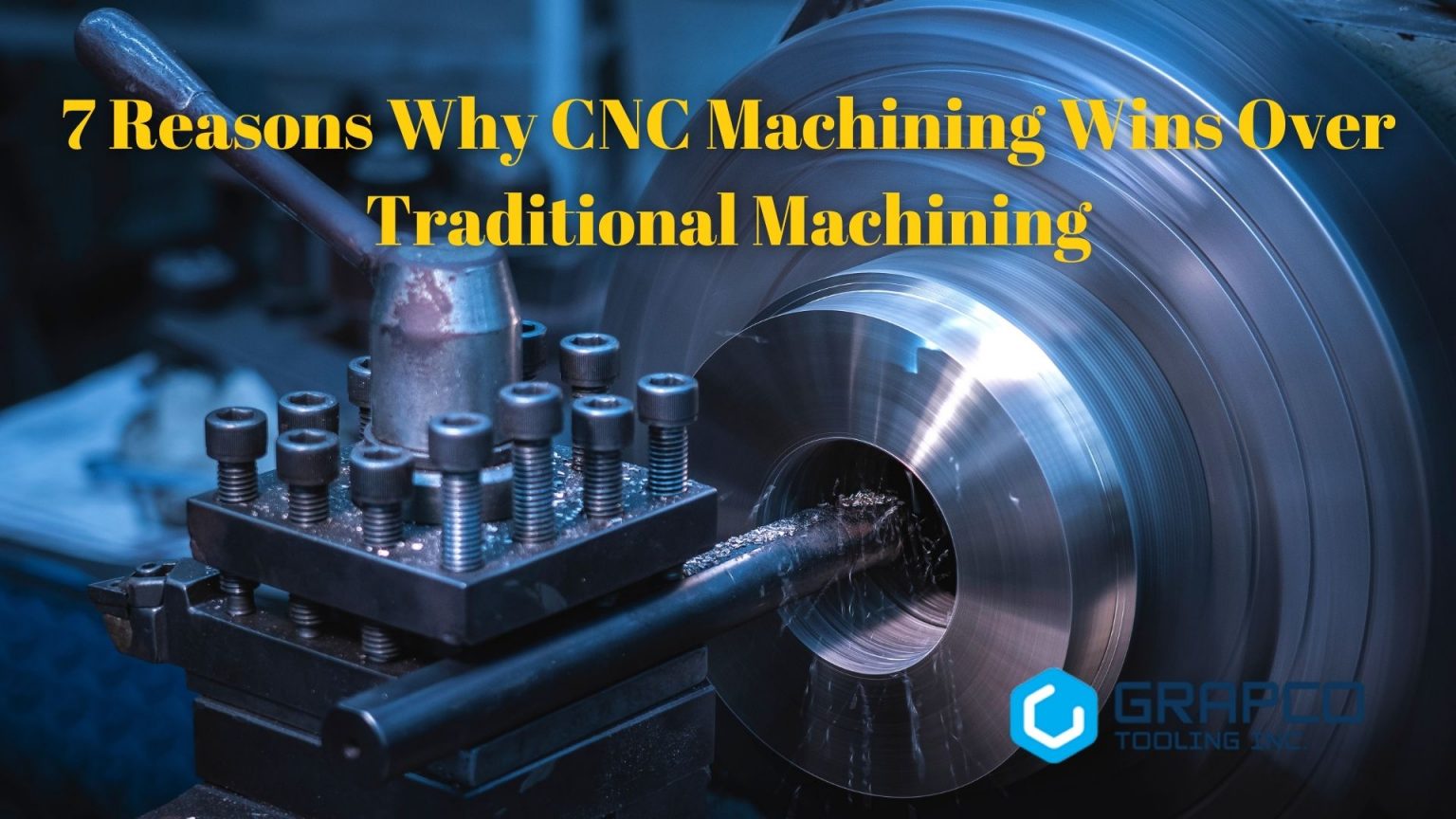 Why CNC Machining Wins Over Traditional Machining - Grapco Tooling Inc